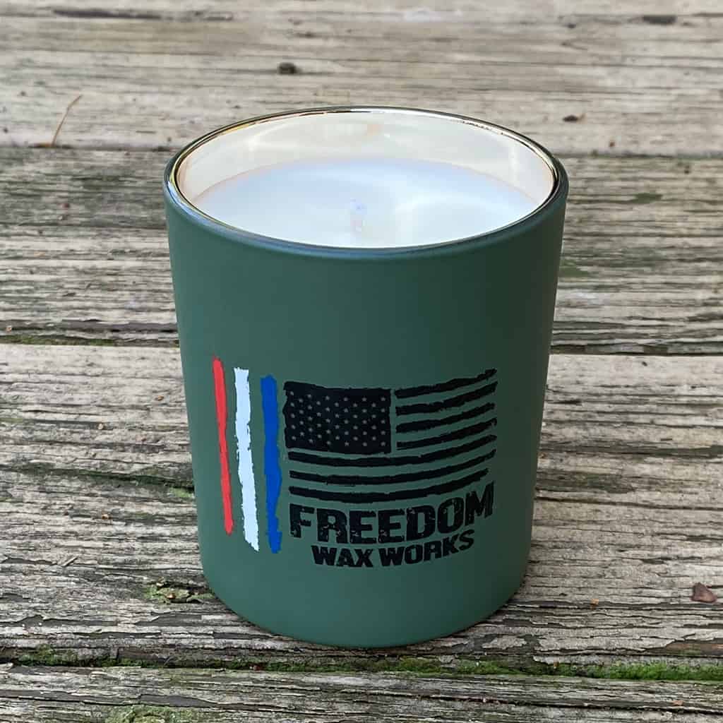 Matte Green Jar | Freedom Wax Works